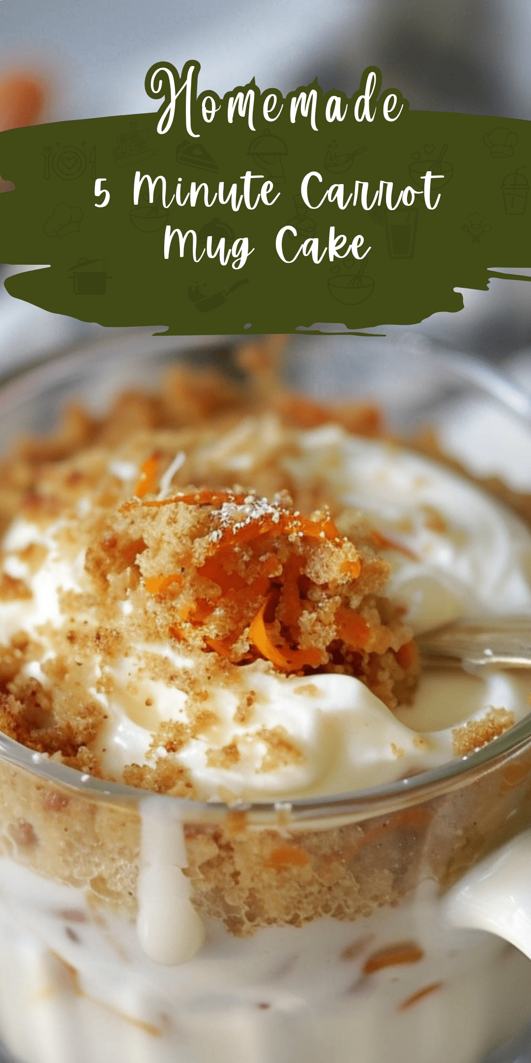 5 Minute Carrot Mug Cake Recipe - Recipes by Janet