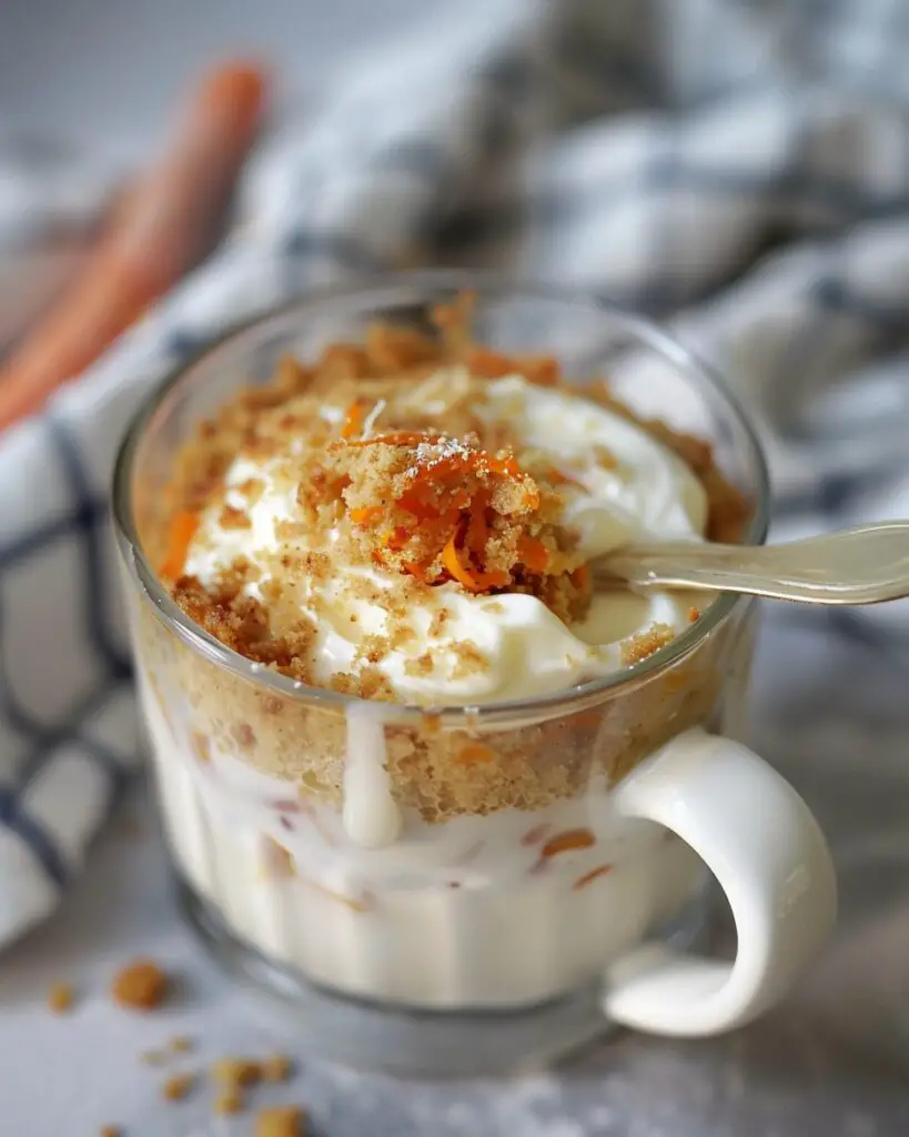 5 Minute Carrot Mug Cake Recipe - Recipes by Janet
