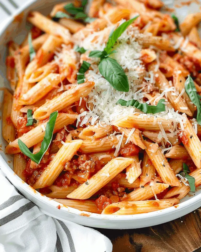 Penne Napoli - Recipes by Janet