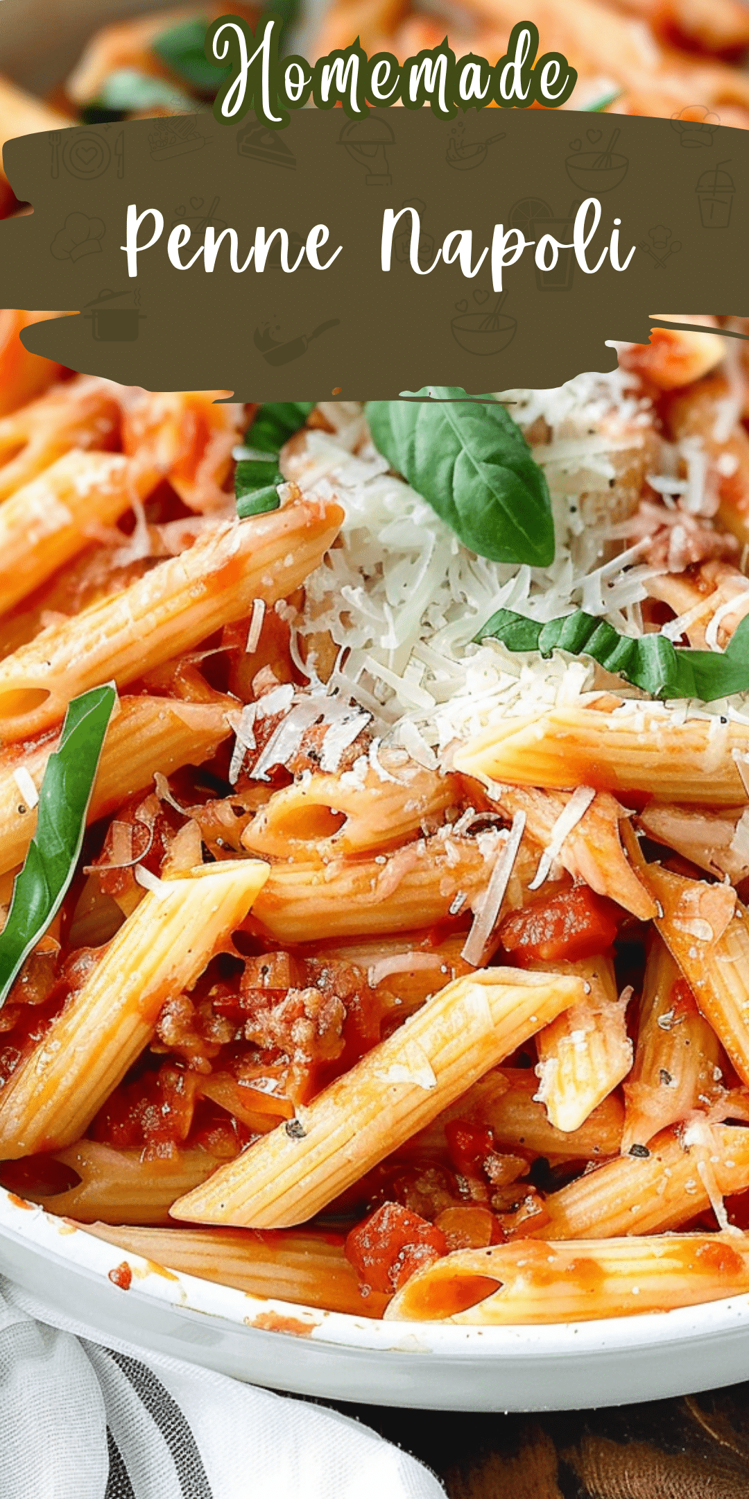 Penne Napoli - Recipes by Janet